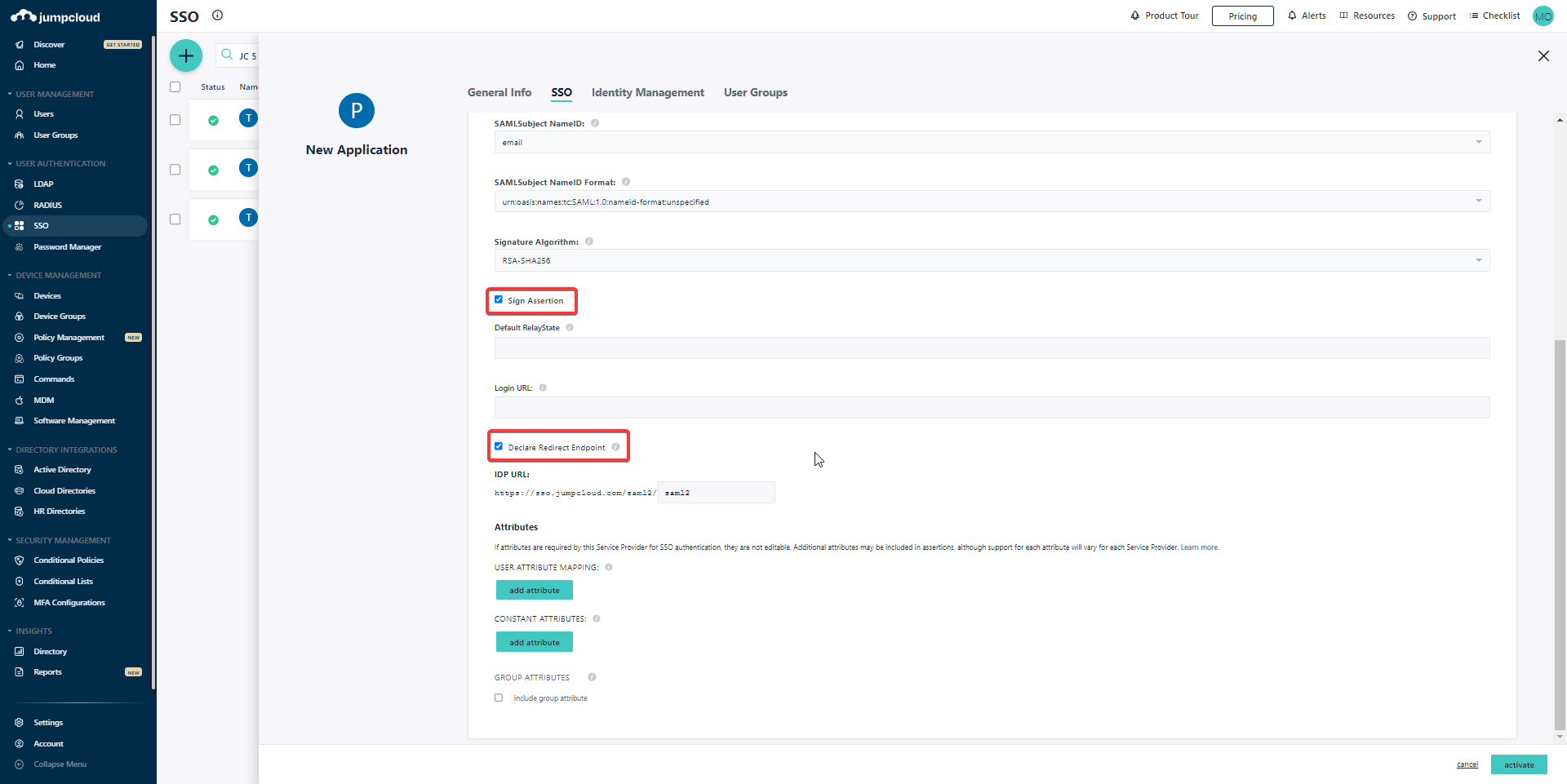How to Set Up SSO with JumpCloud
